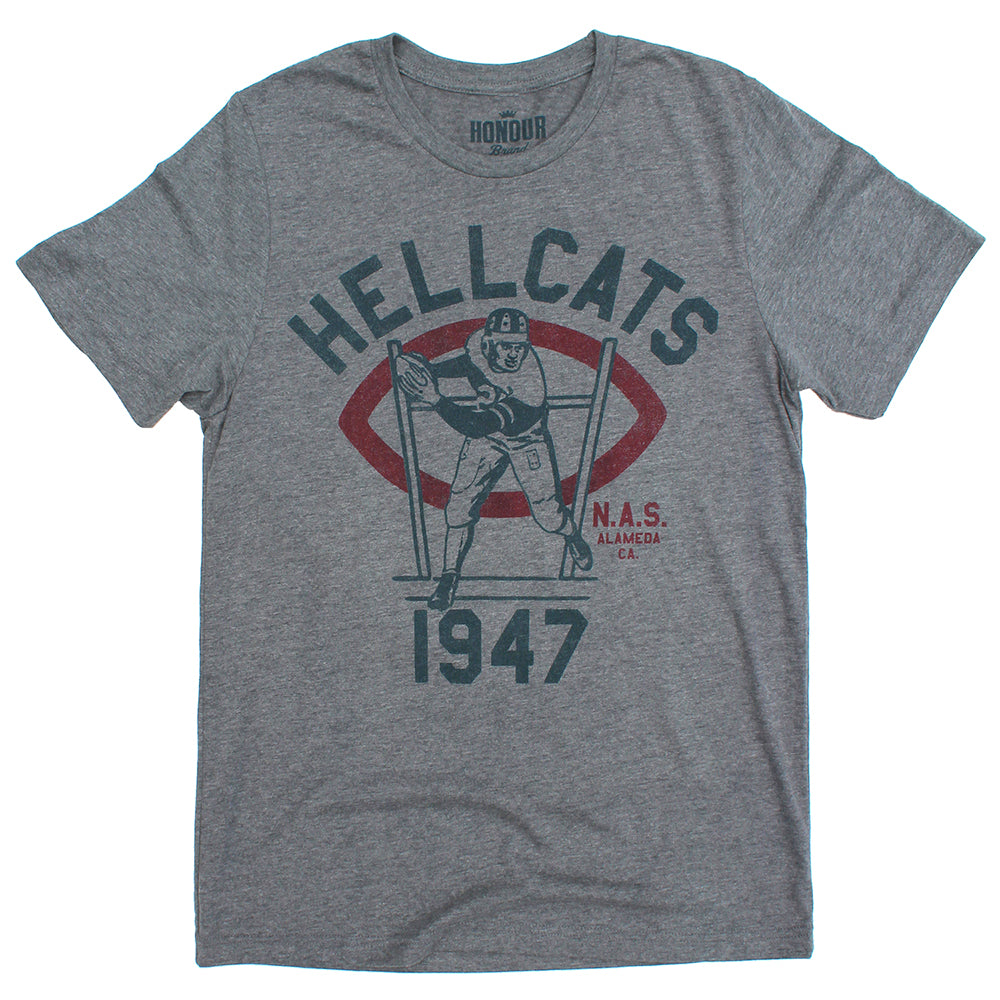 Hellcats Football T-Shirt – Vintage Inspired California Apparel | Honour Brand