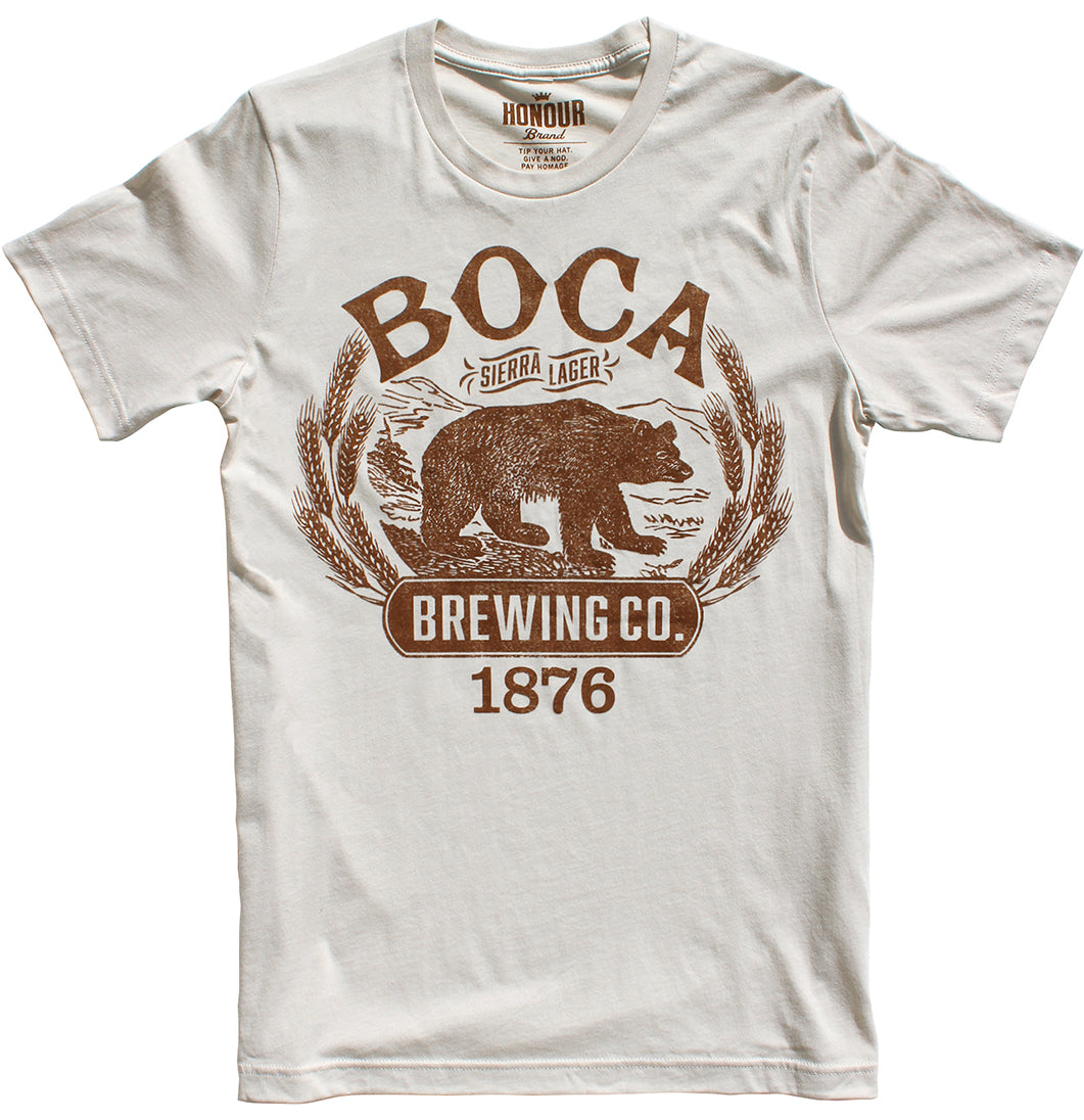 Boca Brewing Co. T-Shirt – Honour Brand | Vintage Inspired California ...
